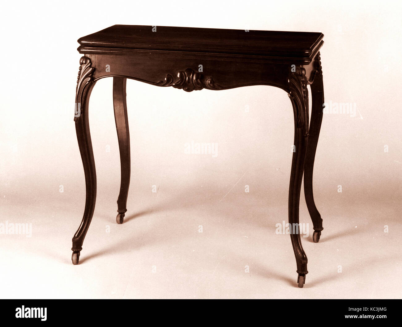 Card Table, 1845–60, Made in New York, New York, United States ...