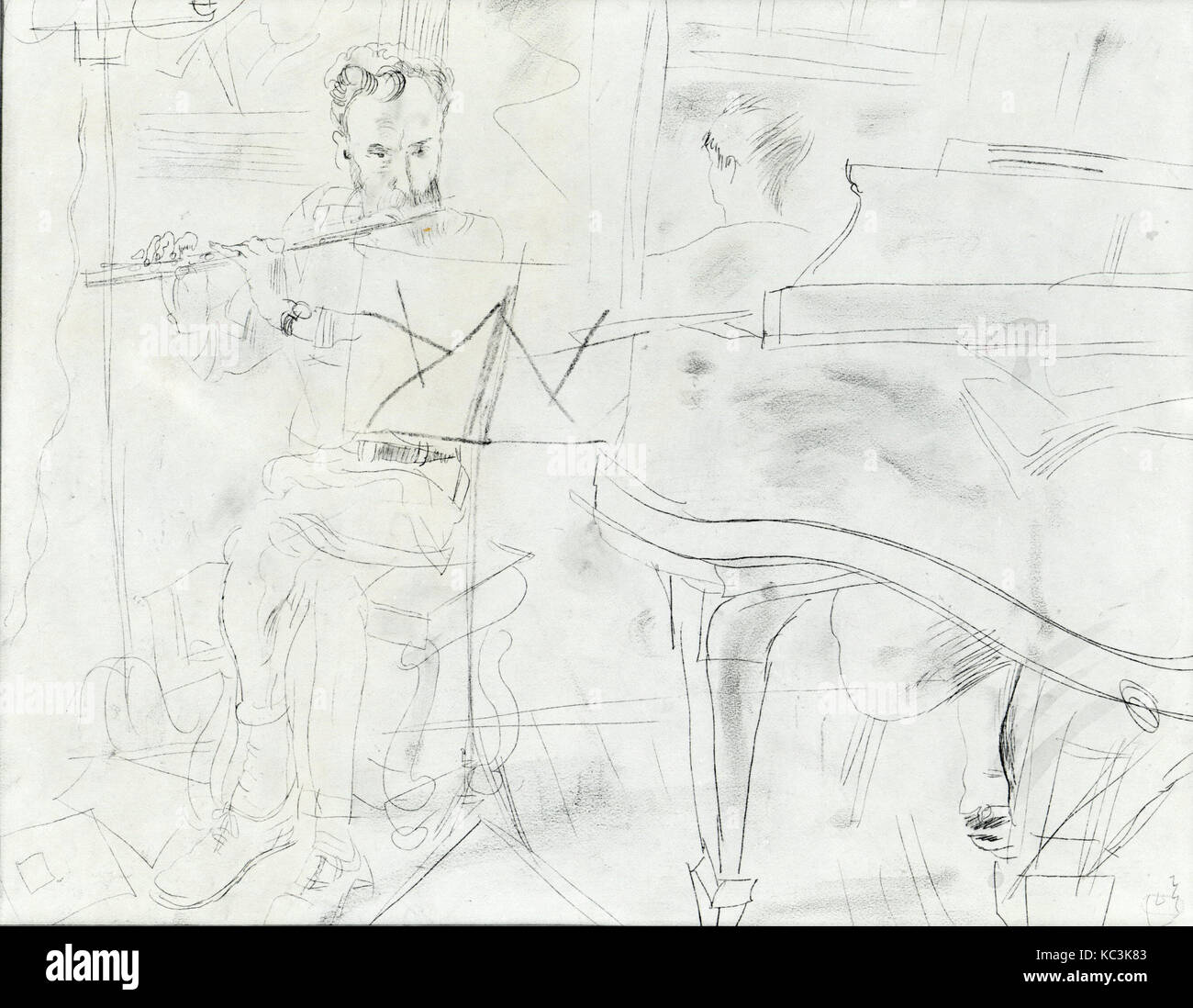 George biddle playing hi-res stock photography and images - Alamy