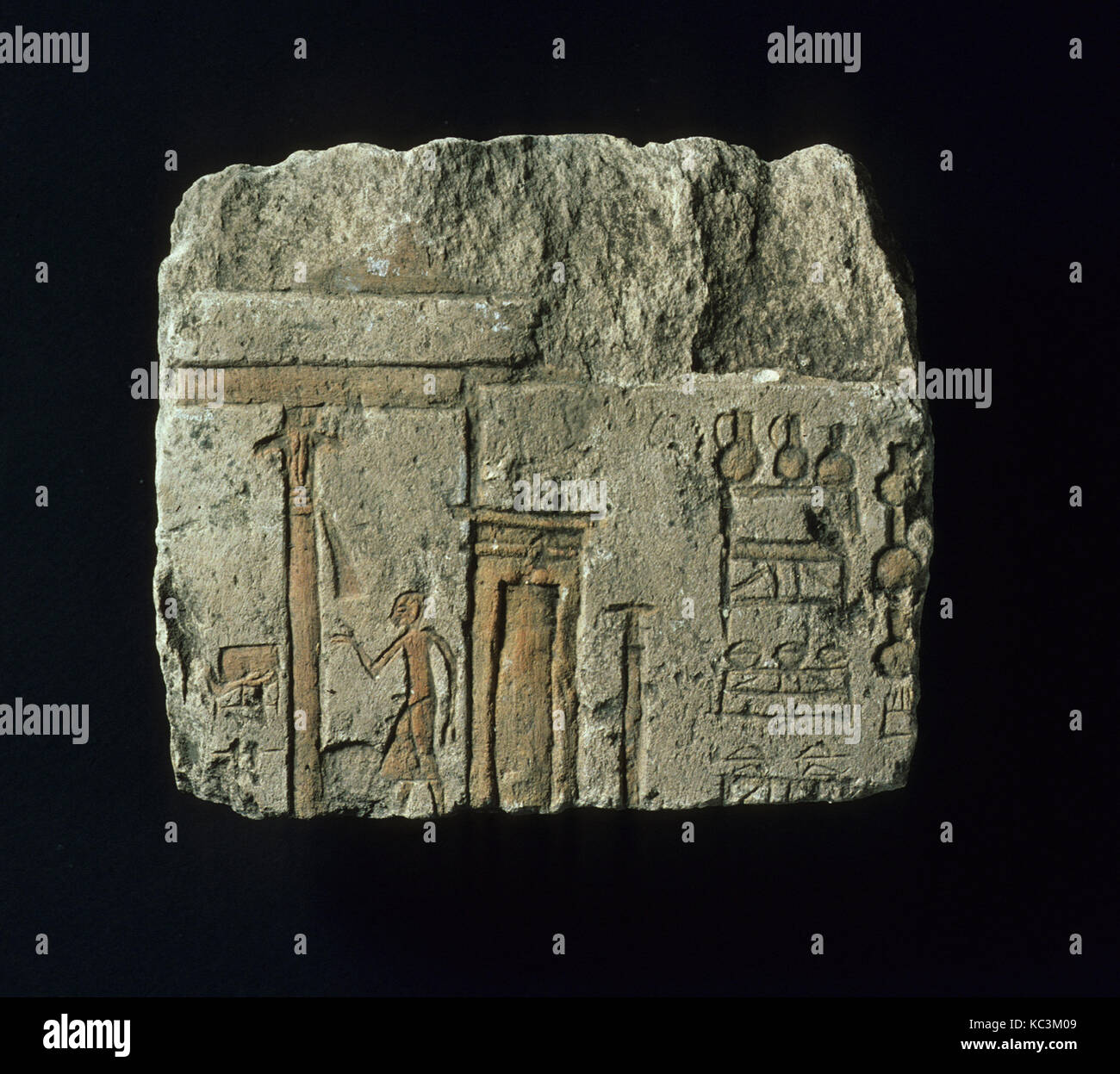 Relief with palace rooms, New Kingdom, Amarna Period, Dynasty 18, ca ...