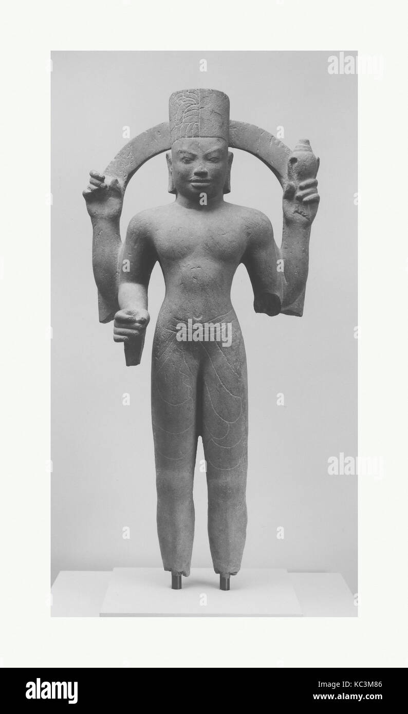 Standing Hari-Hara, pre-Angkor period, first half of the 8th century ...