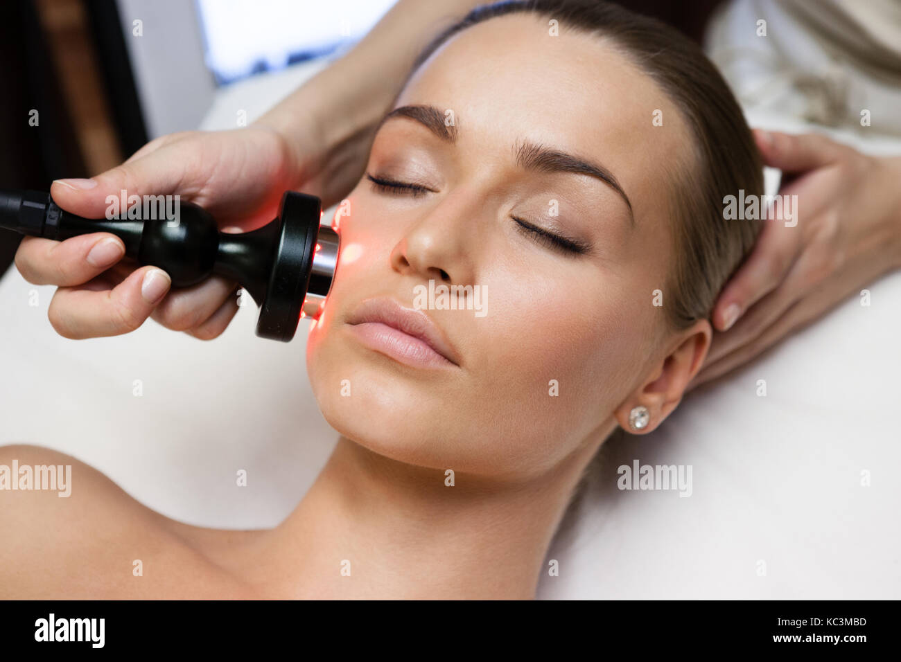 Beauty spa treatment Stock Photo - Alamy