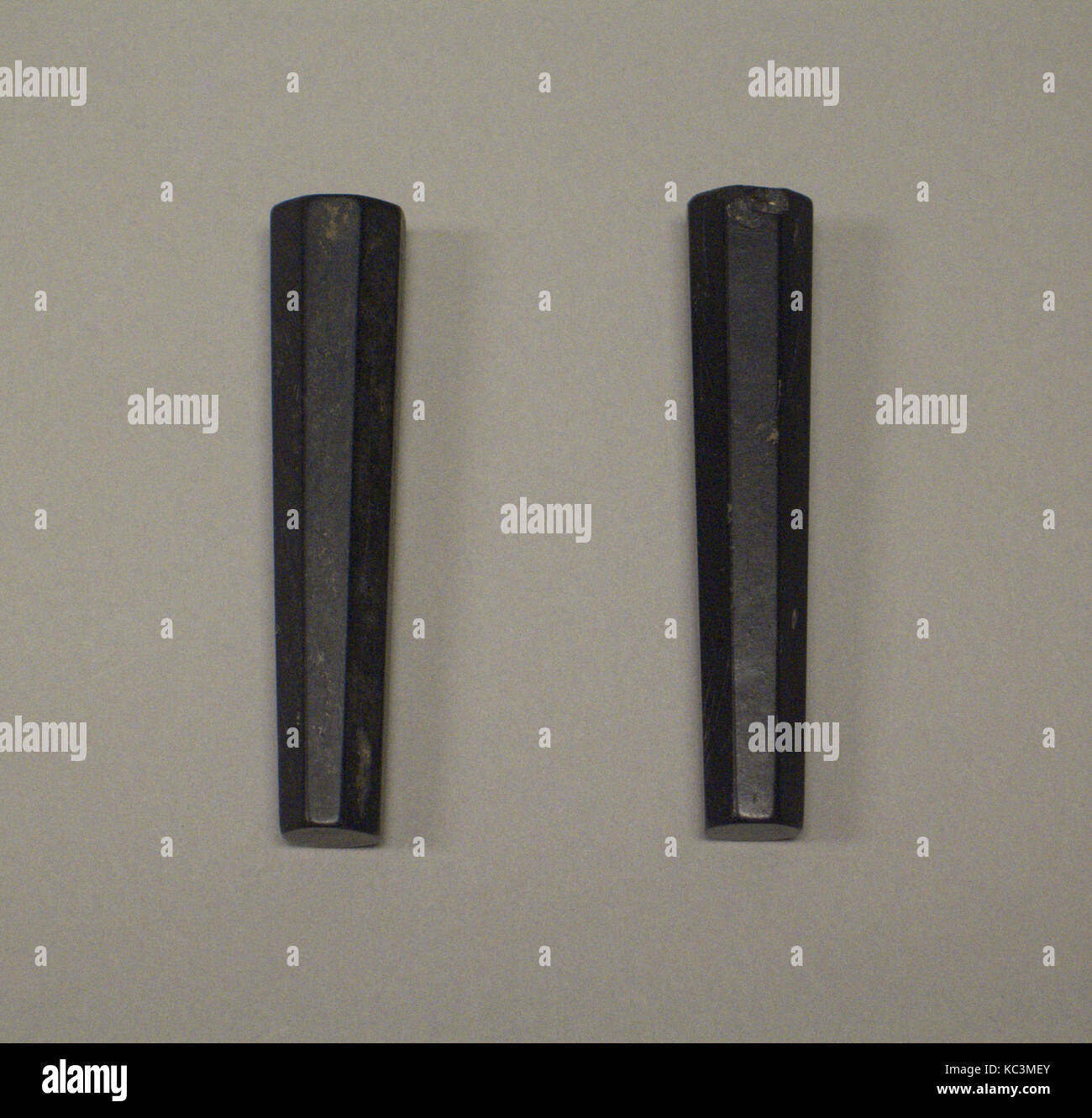 Pair of Octagonal Sticks, Western Han dynasty (206 B.C.–A.D. 9), 2nd ...