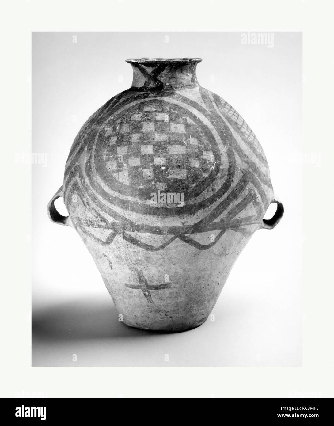 Ovoid Jar (Hu), Neolithic period, Majiayao culture, Machang type, China ...