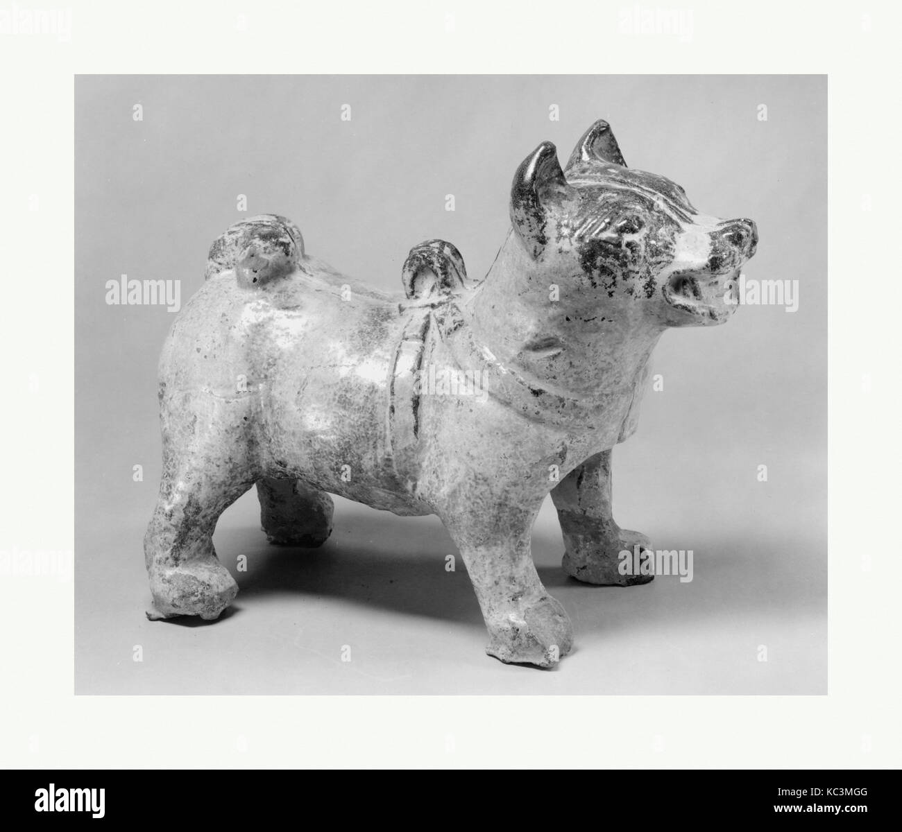 Figure of a Standing Dog, Eastern Han dynasty (25–220), 1st–2nd century ...
