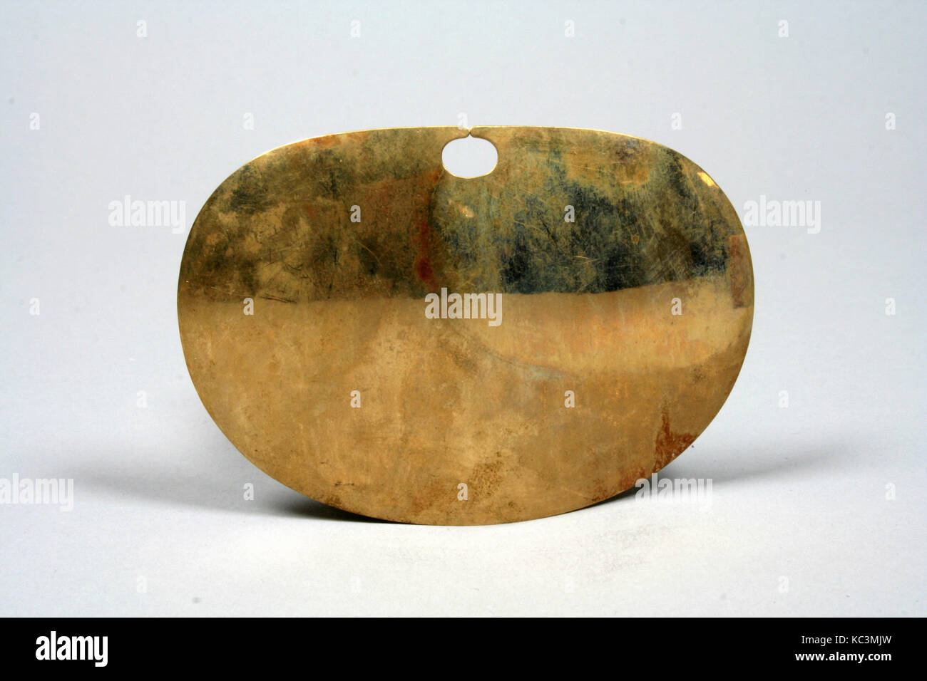 Nose Ornament, 1st–3rd century, Peru, Moche, Gold, Height 2-3/8 in. (6. ...