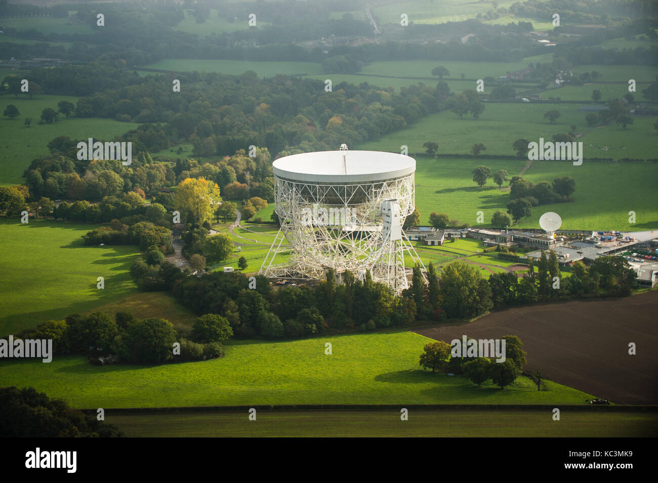 Aerial Jodrell Bank High Resolution Stock Photography and Images - Alamy