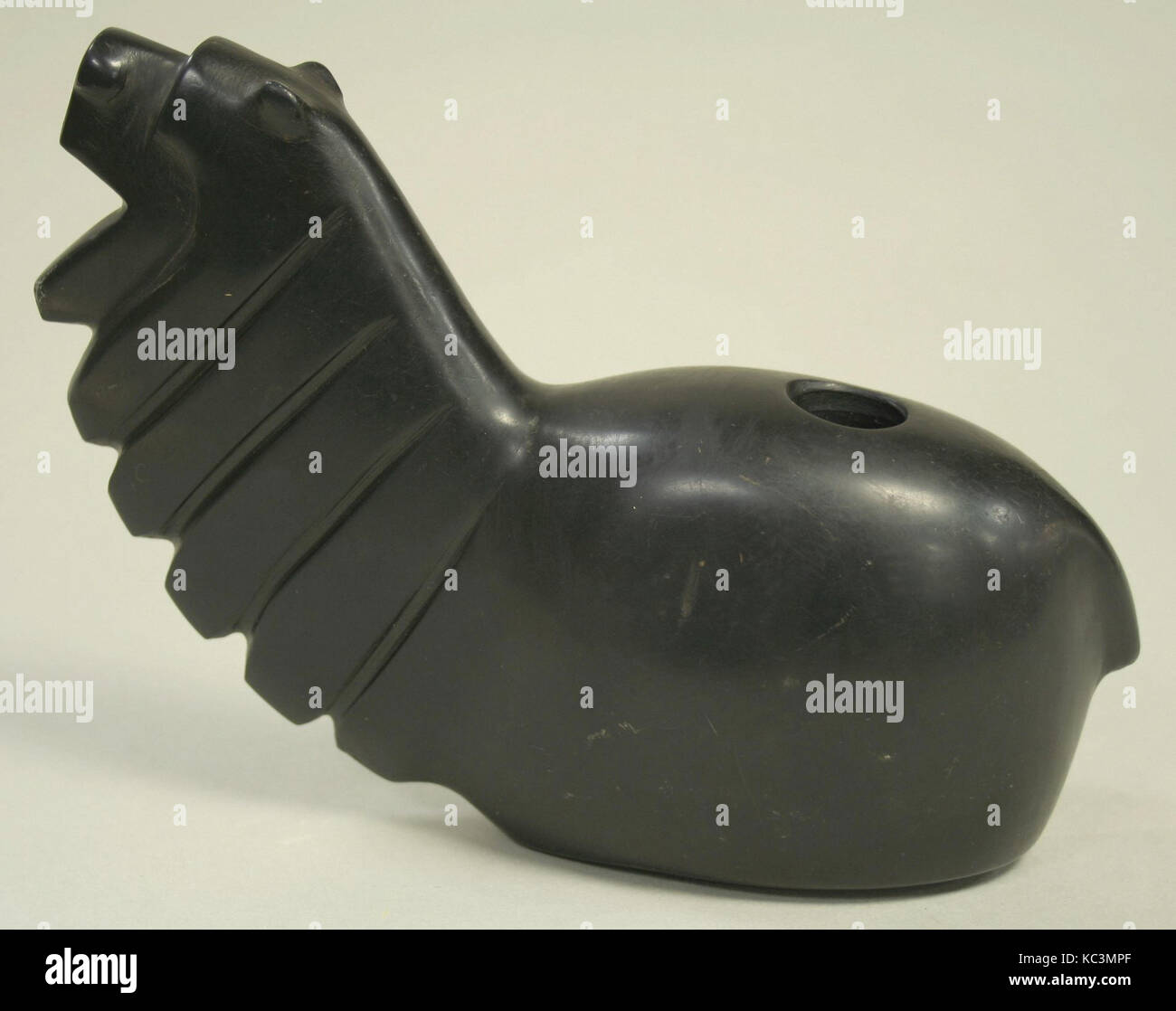 Votive Container (Canopa), 15th century, Peru, Inca, Stone, Height 5-1/ ...