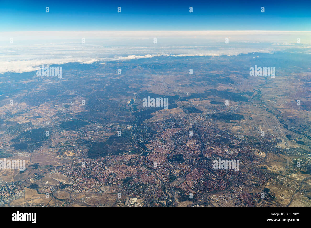 Aerial view of earth hi-res stock photography and images - Alamy