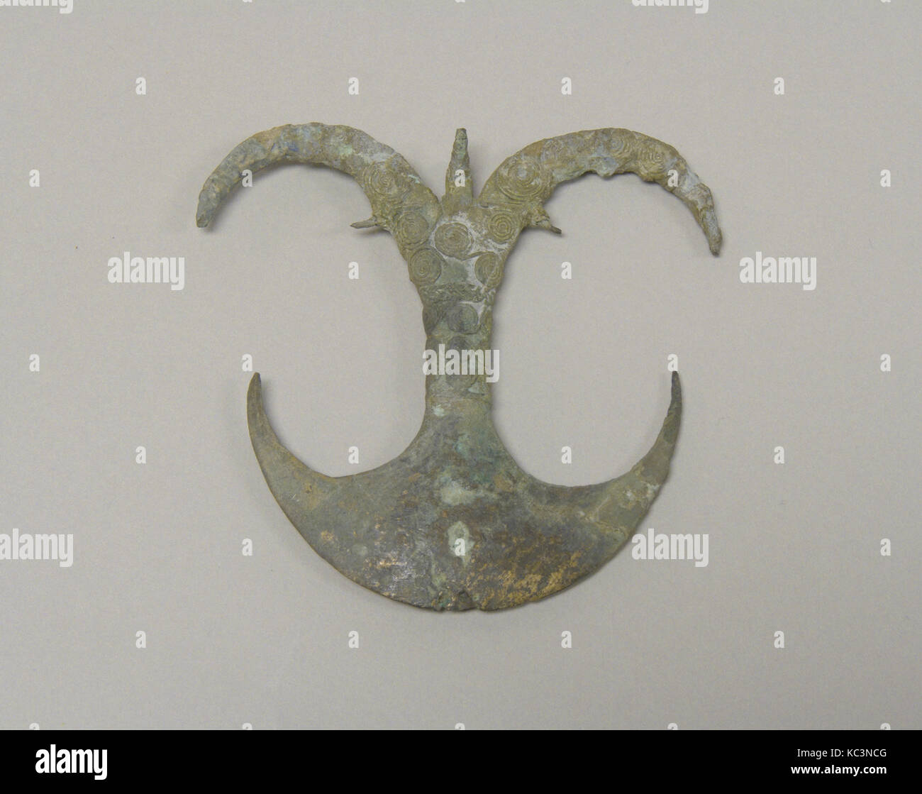 Hook-Shaped Object, Bronze and Iron Age period, 500 B.C.–A.D. 300 ...