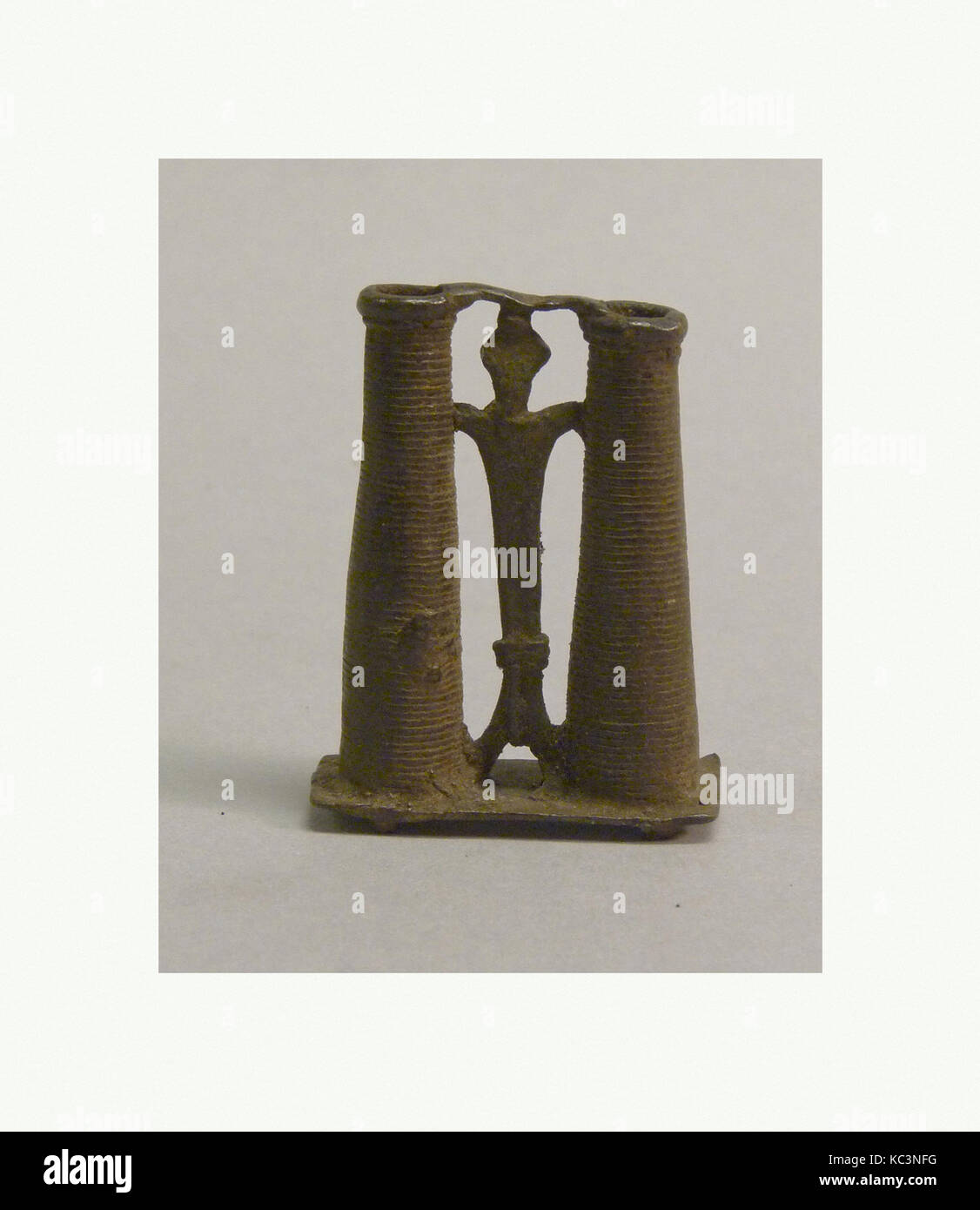 Standing Figure Between Two Posts, 500 B.C.–A.D. 300 Stock Photo - Alamy