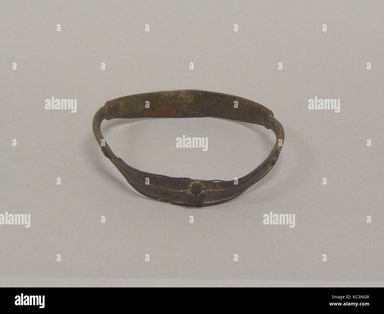 Anklet, Bronze and Iron Age period, 500 B.C.–A.D. 300, Indonesia (Java), Bronze, 4 1/4 x 4 1/2 ...