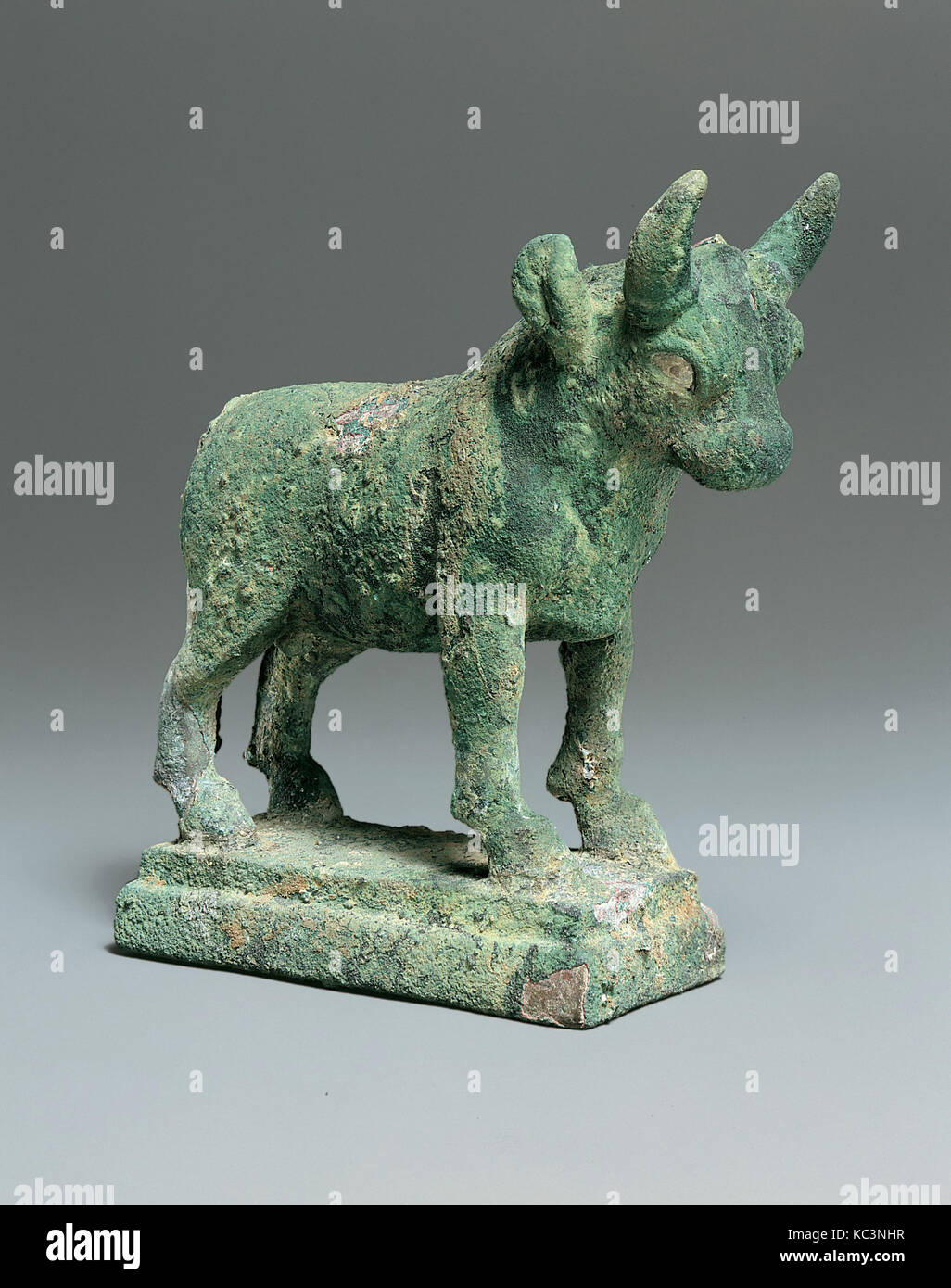 Standing bull, ca. mid- to late 1st millennium B.C Stock Photo - Alamy