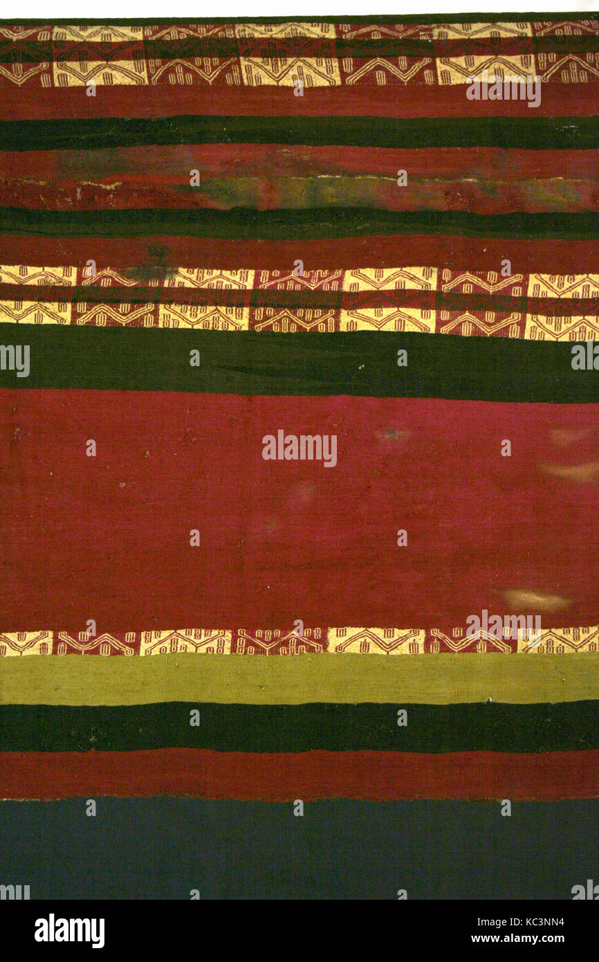 Fragmentary Woman's Dress, 15th–early 16th century, Peru, Inca, Camelid ...