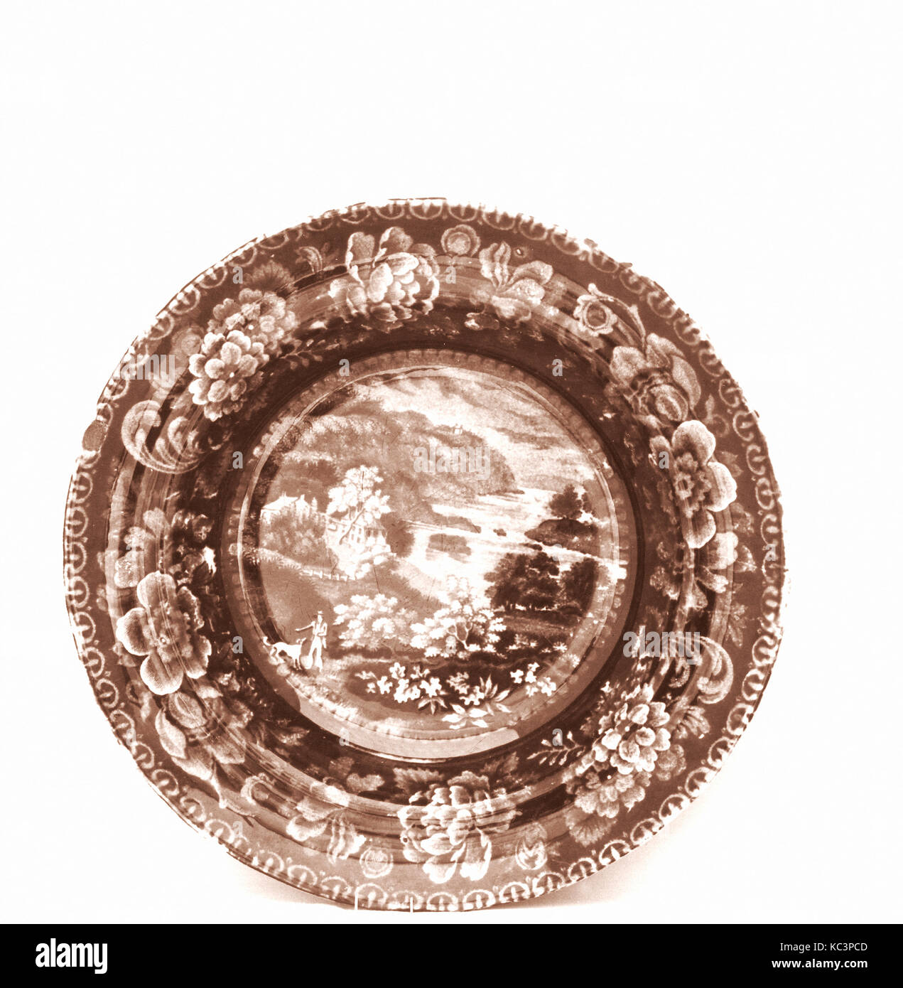 Plate, ca. 1830–ca. 1835, Made in Staffordshire, England, British ...