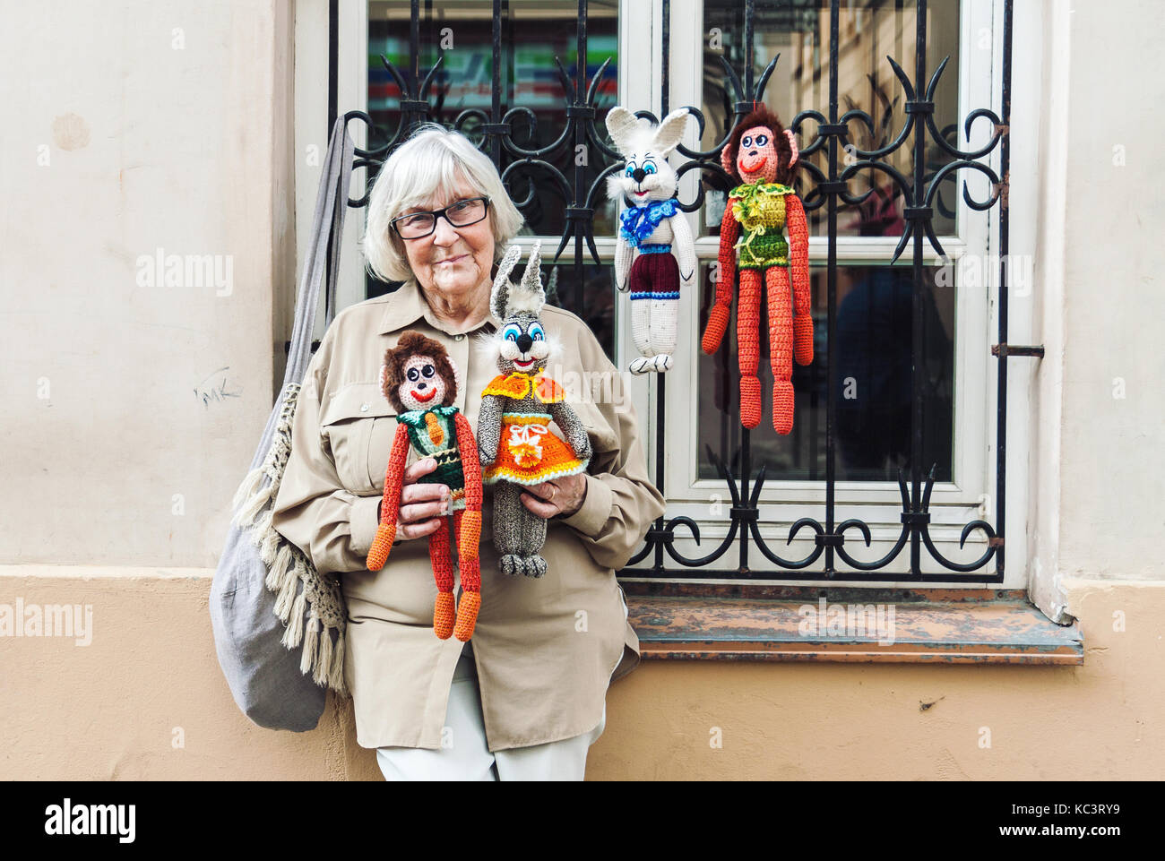 Old lady toy hi-res stock photography and images - Alamy
