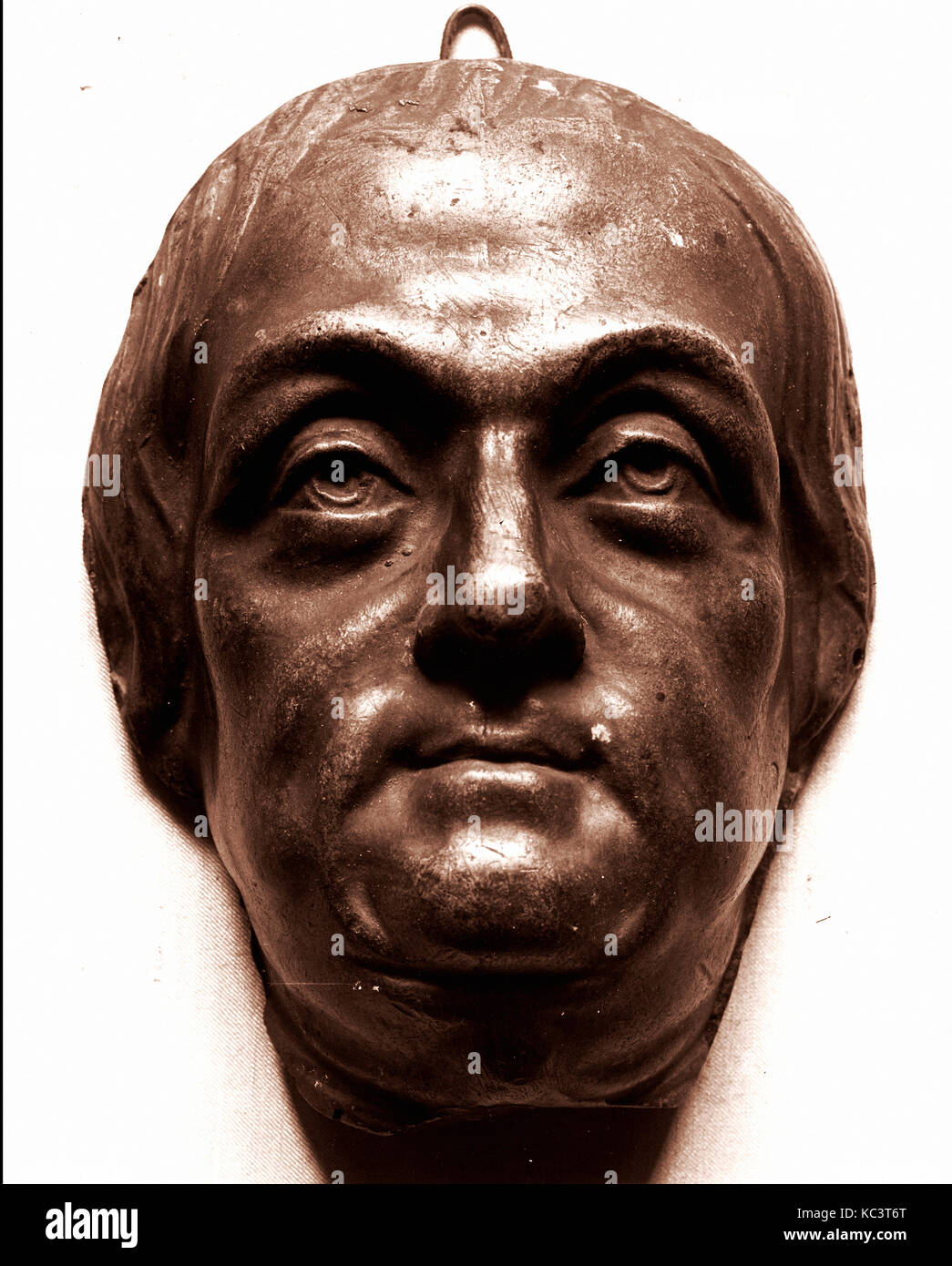 Mask Cast of Benjamin Franklin, 1800–1883, Made in France, Painted ...