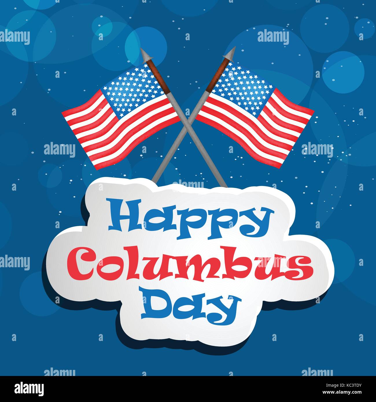 illustration of Columbus Day Background Stock Vector Image & Art - Alamy