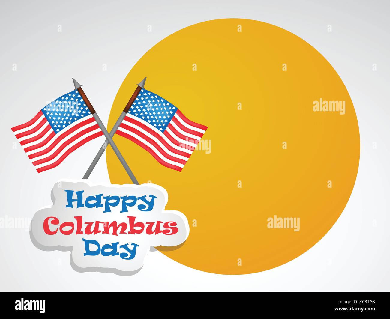 illustration of Columbus Day Background Stock Vector Image & Art - Alamy