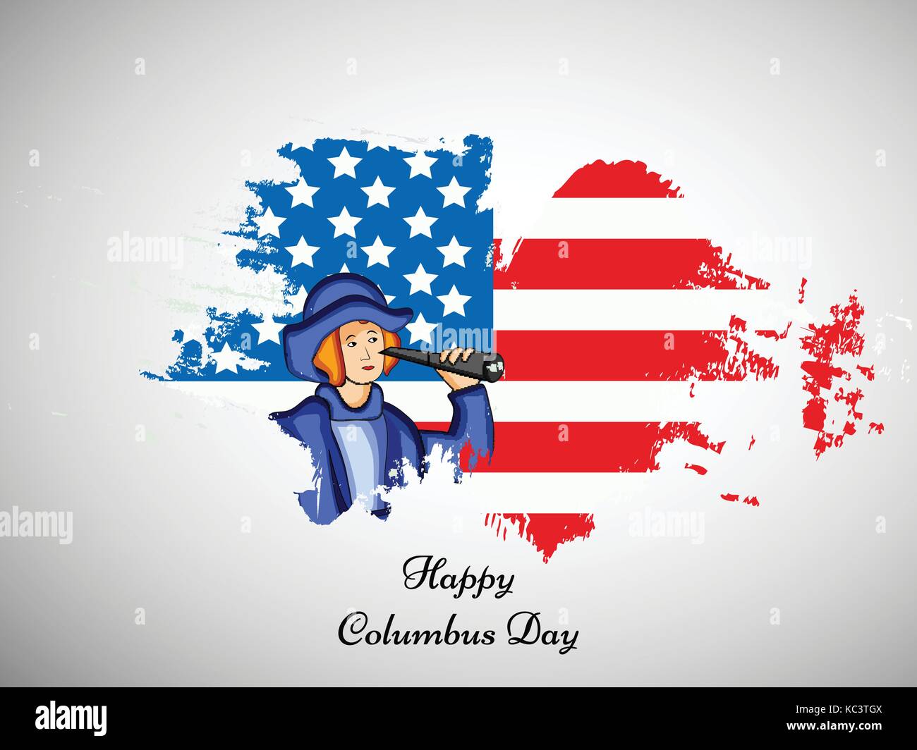 illustration of Columbus Day Background Stock Vector Image & Art - Alamy