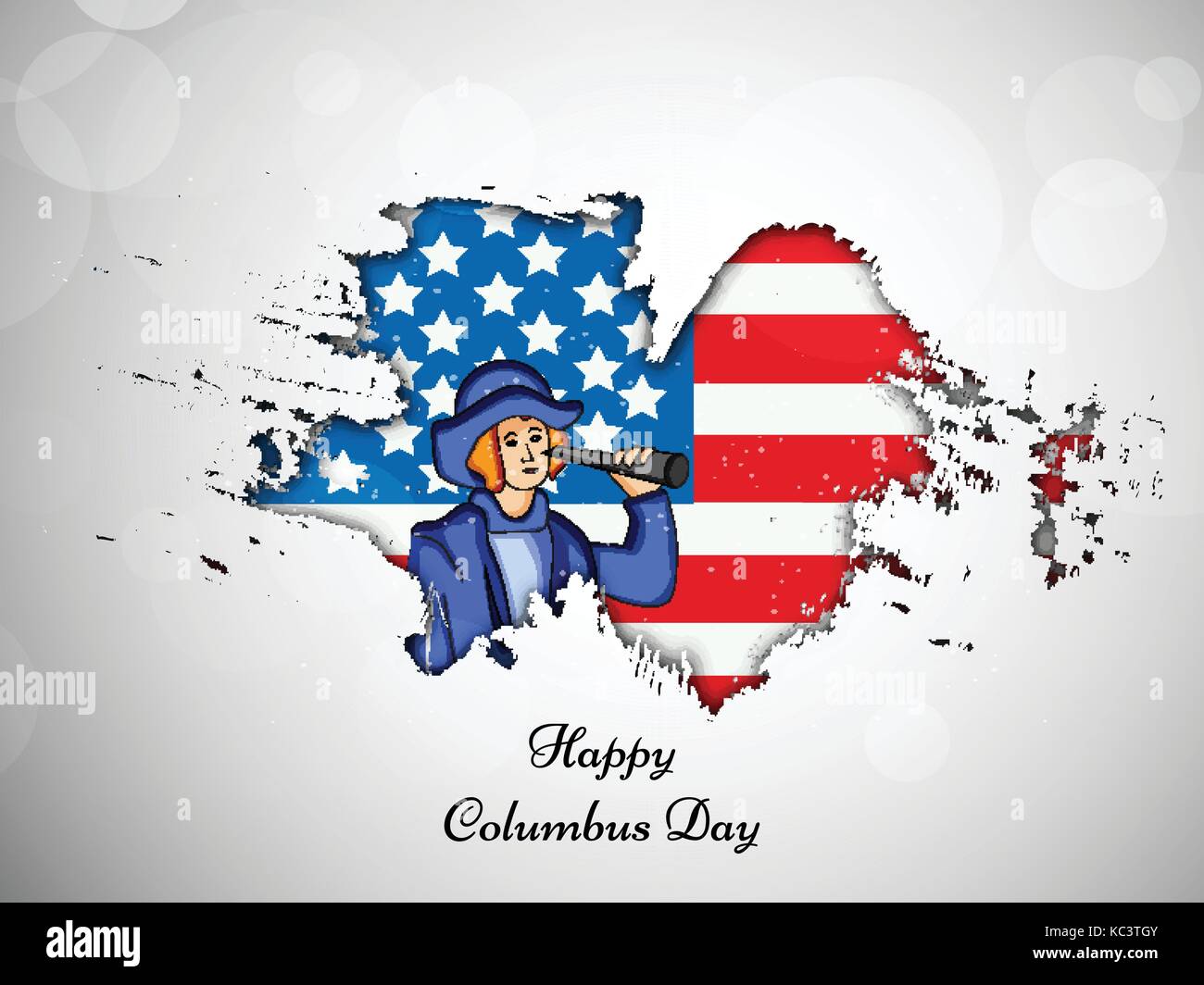 illustration of Columbus Day Background Stock Vector Image & Art - Alamy