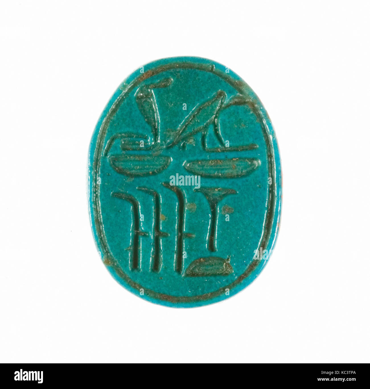 Scarab "Two Ladies, Wadjetrenput", ca. 1479–1458 B.C Stock Photo - Alamy
