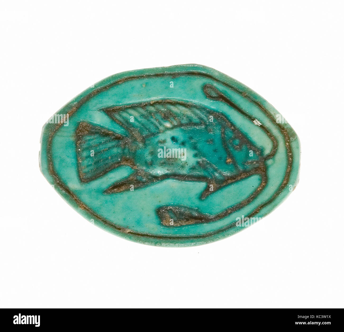 Cowroid Seal Amulet Inscribed with a Bolti Fish, ca. 1479–1458 B.C ...