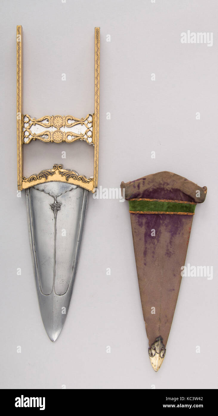Dagger (Katar) with Sheath and Blade, 18th century, Tamil Nadu, South ...