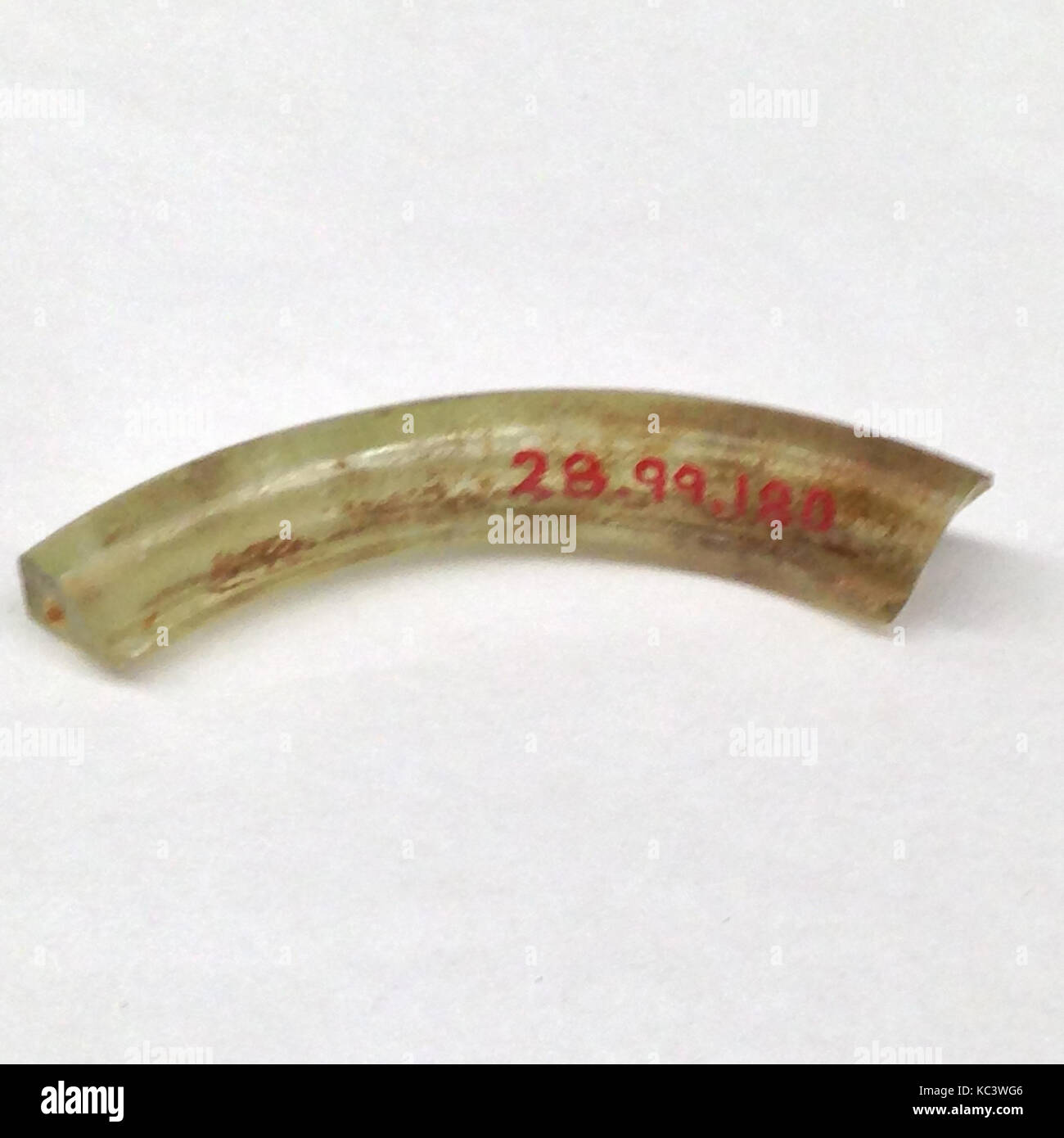 Fragment, ca. 1150–ca. 1250, European or Middle Eastern, Glass, ceramic ...