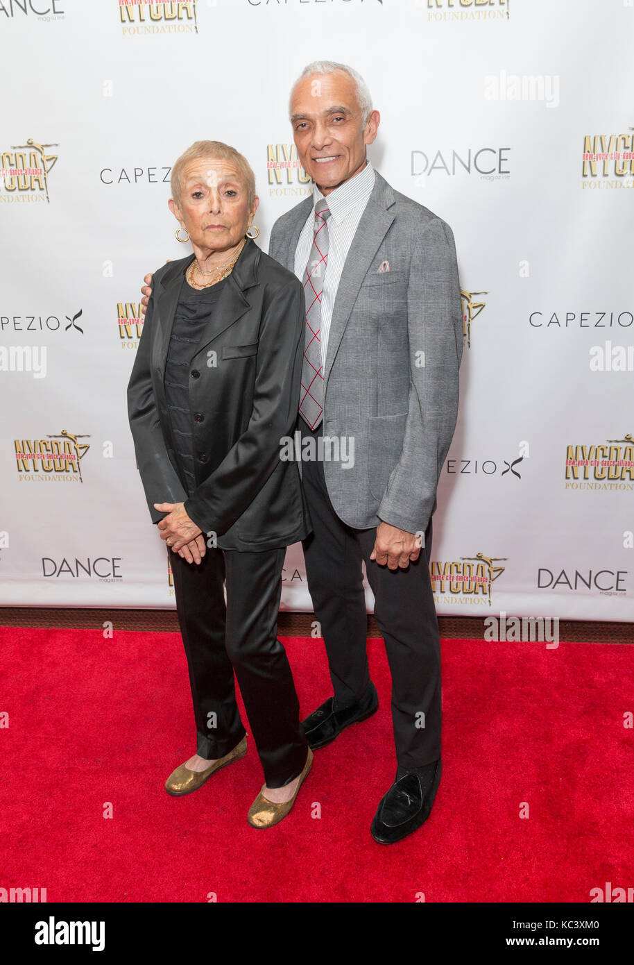 New York, NY USA - October 1, 2017: Patricia Birch & Gary Chryst attend ...