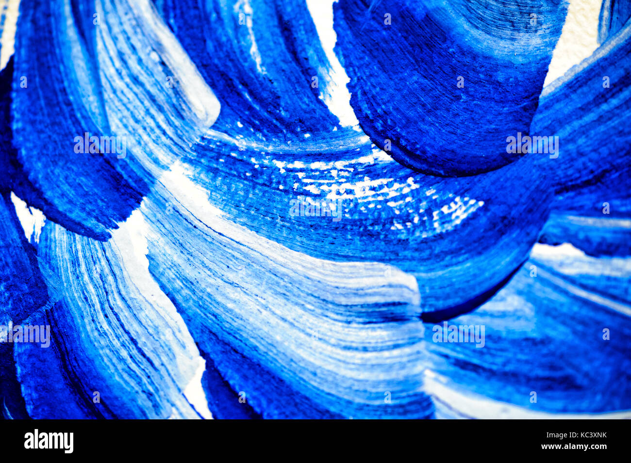Stroke blue watercolor paint hi-res stock photography and images - Alamy