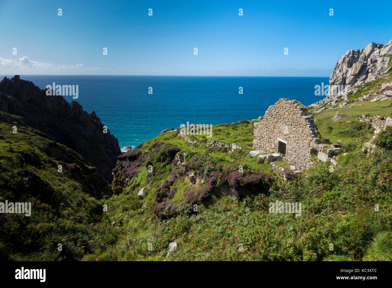 Porthmonia Cove Bosigran Stock Photo - Alamy