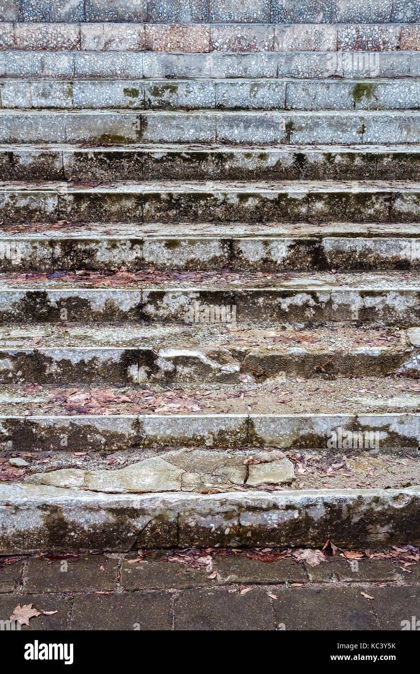 Old dirty stairs detail. Architecture detail background Stock Photo - Alamy