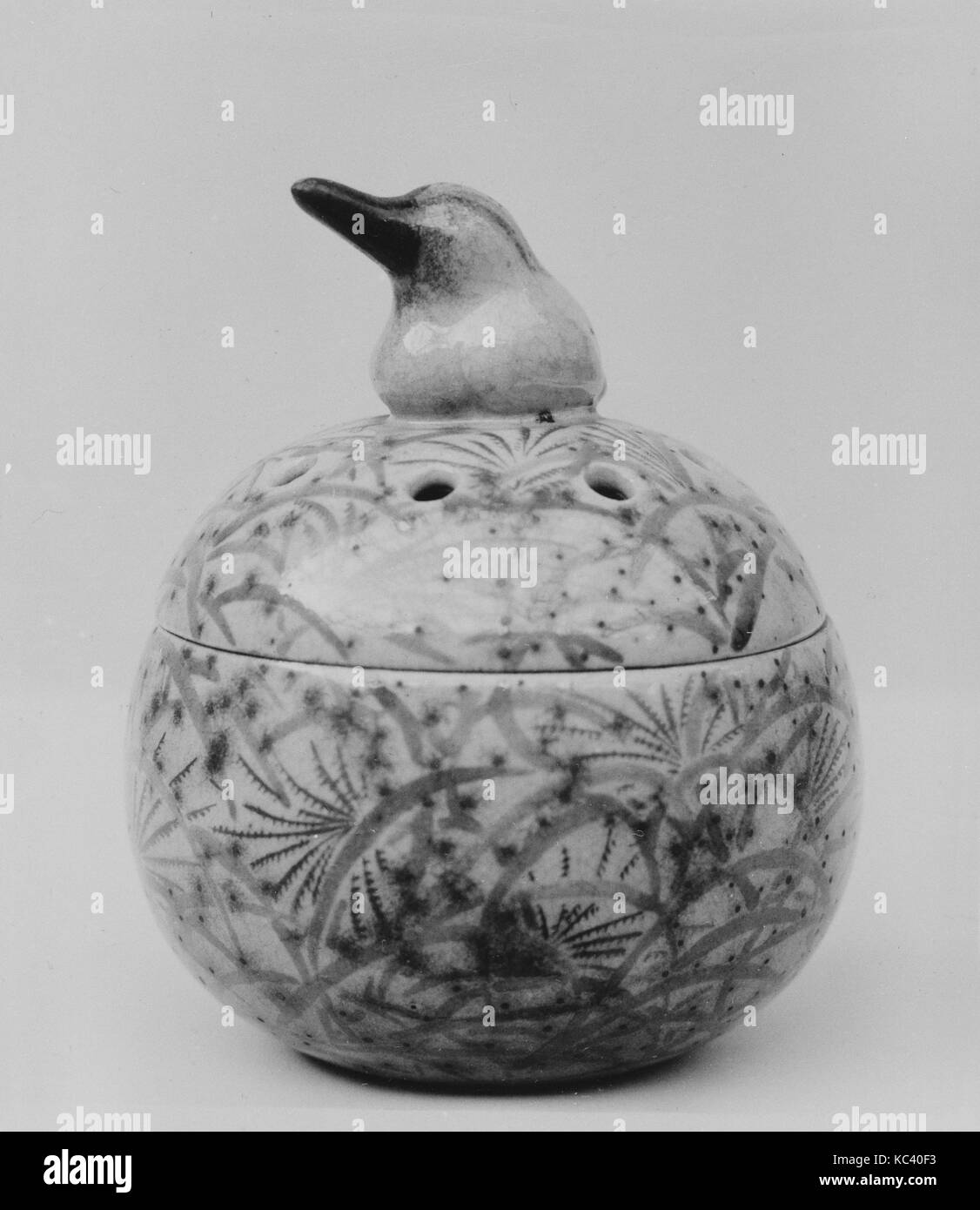 Censer with Kingfisher Knob, Edo period (1615–1868), 1820, Japan ...