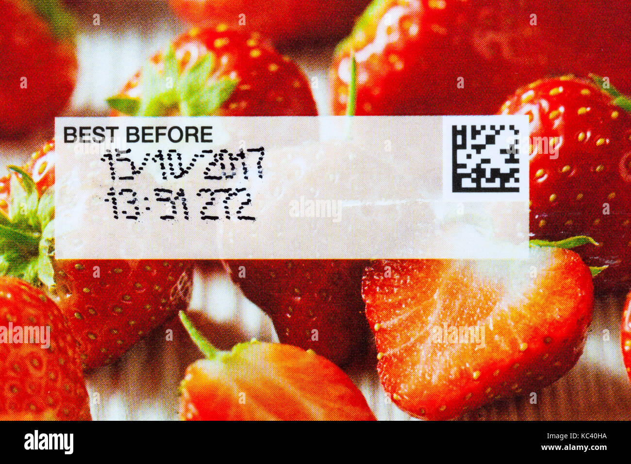 Best before food labels hi-res stock photography and images - Alamy