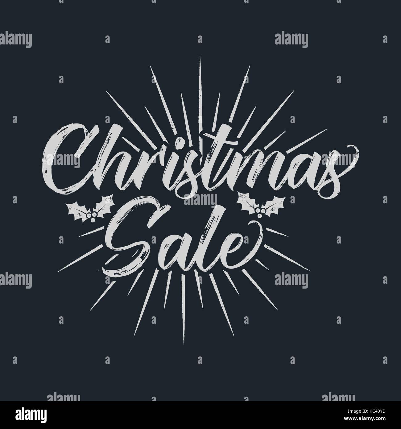 Super Christmas sale lettering and typography elements. Holiday Online ...