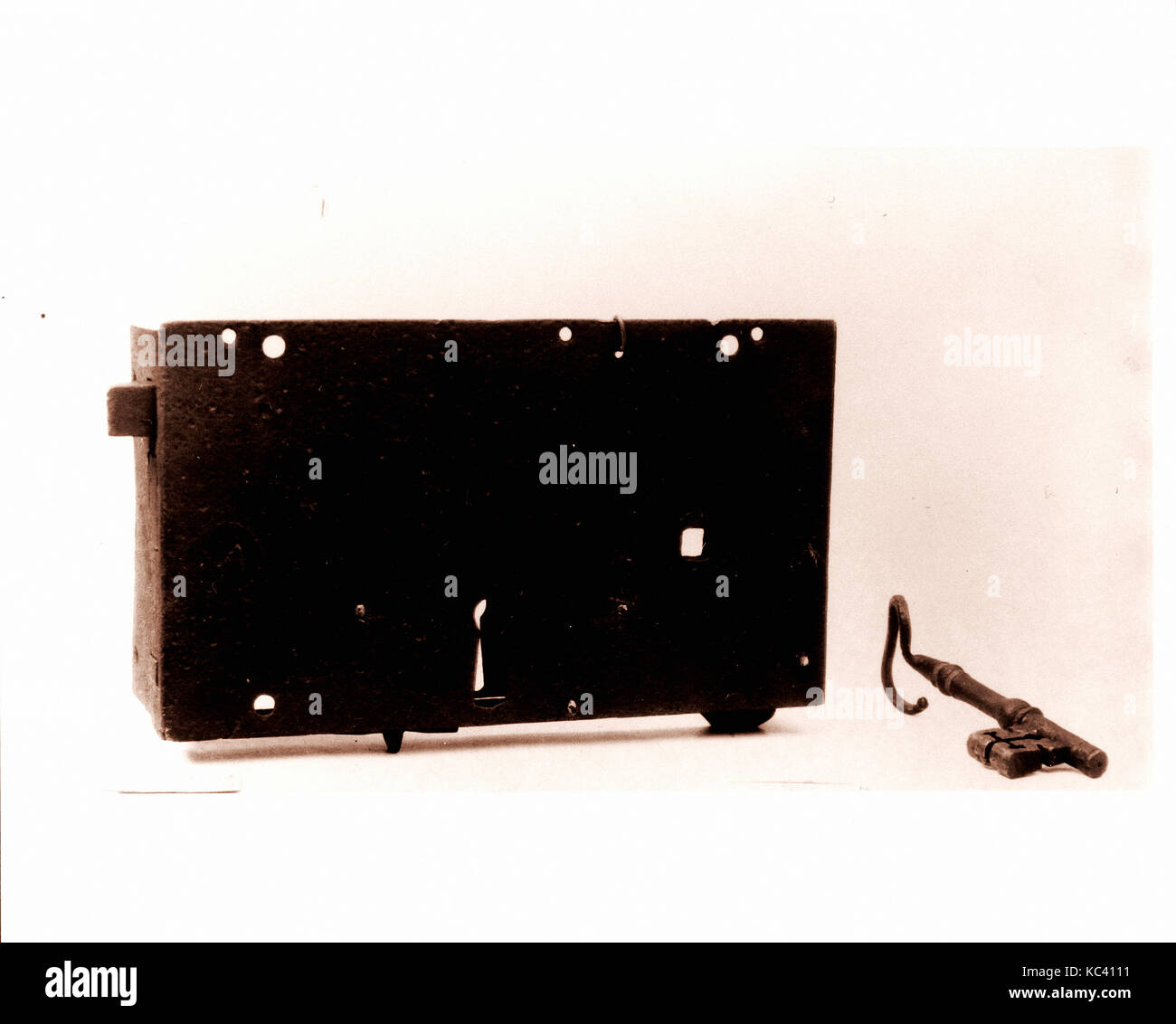 Key in lock iron Cut Out Stock Images & Pictures - Alamy