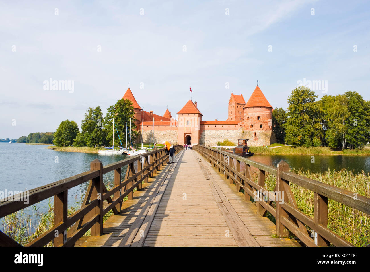 Lithuanian castle hi-res stock photography and images - Alamy