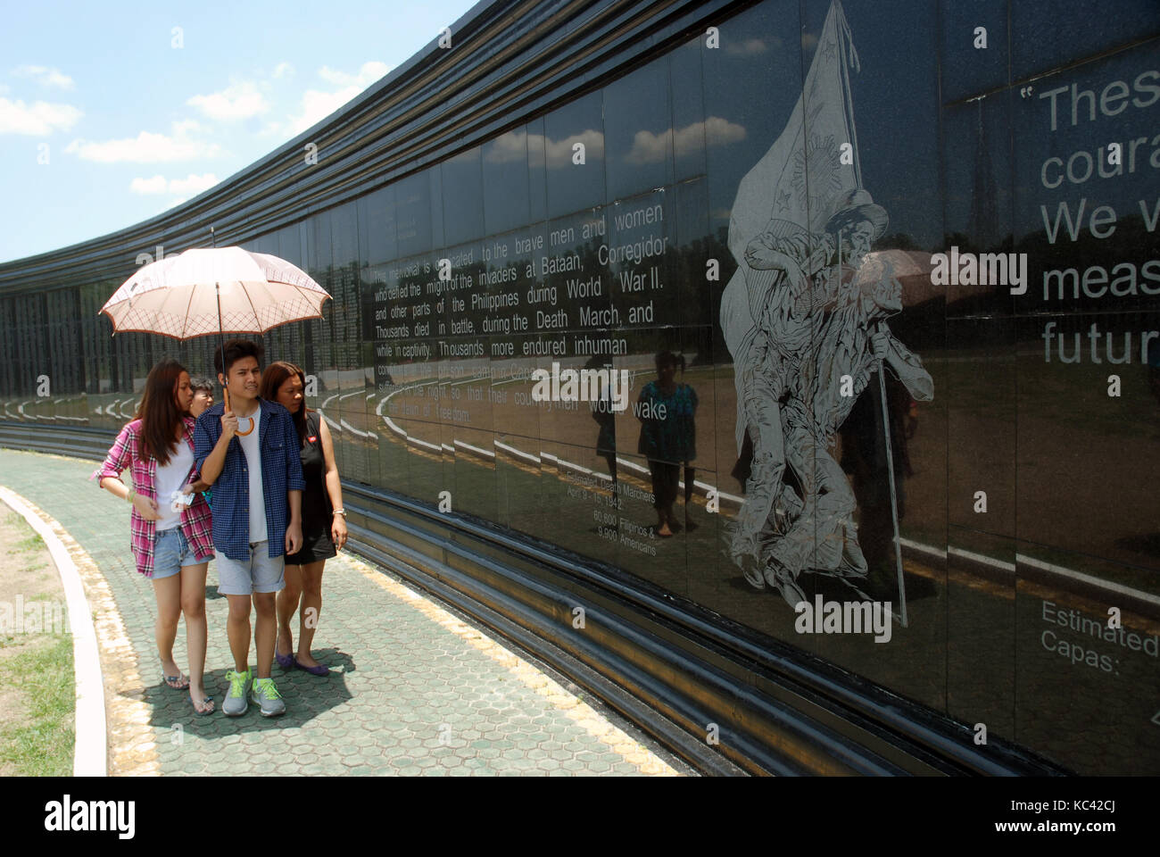 Battling Bastards of Bataan Memorial, Capas National Shrine, in Capas ...