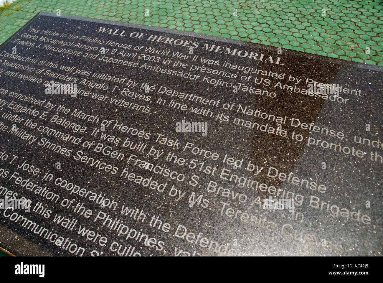 Battling Bastards of Bataan Memorial, Capas National Shrine, in Capas ...