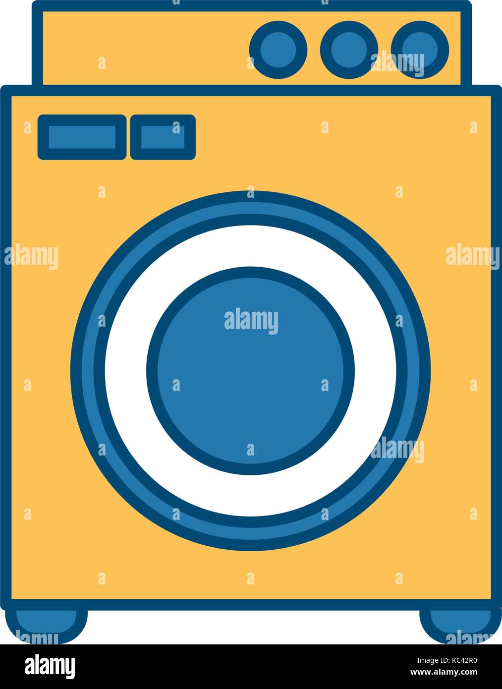 Washer laundry machine Stock Vector Image & Art - Alamy