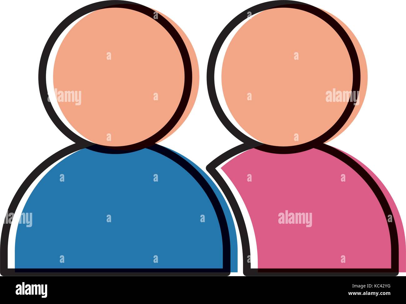 People avatar symbol Stock Vector Image & Art - Alamy