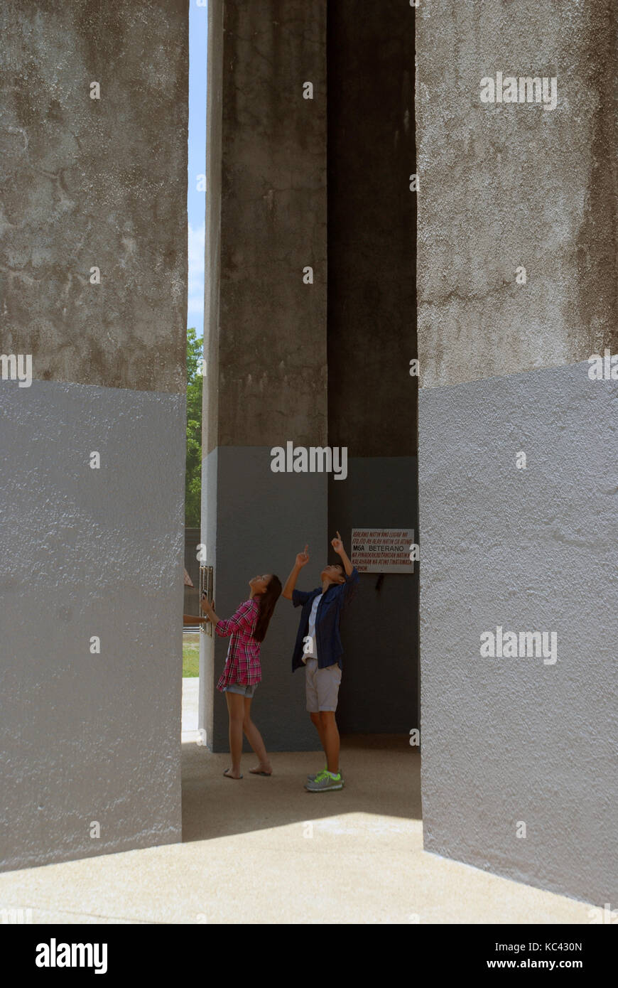 Battling Bastards of Bataan Memorial, Capas National Shrine, in Capas ...