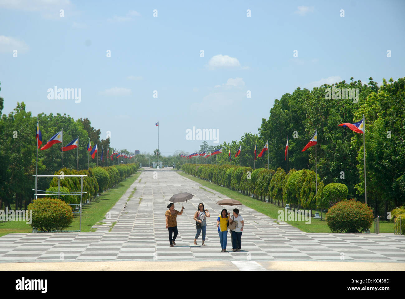 Battling Bastards of Bataan Memorial, Capas National Shrine, in Capas ...