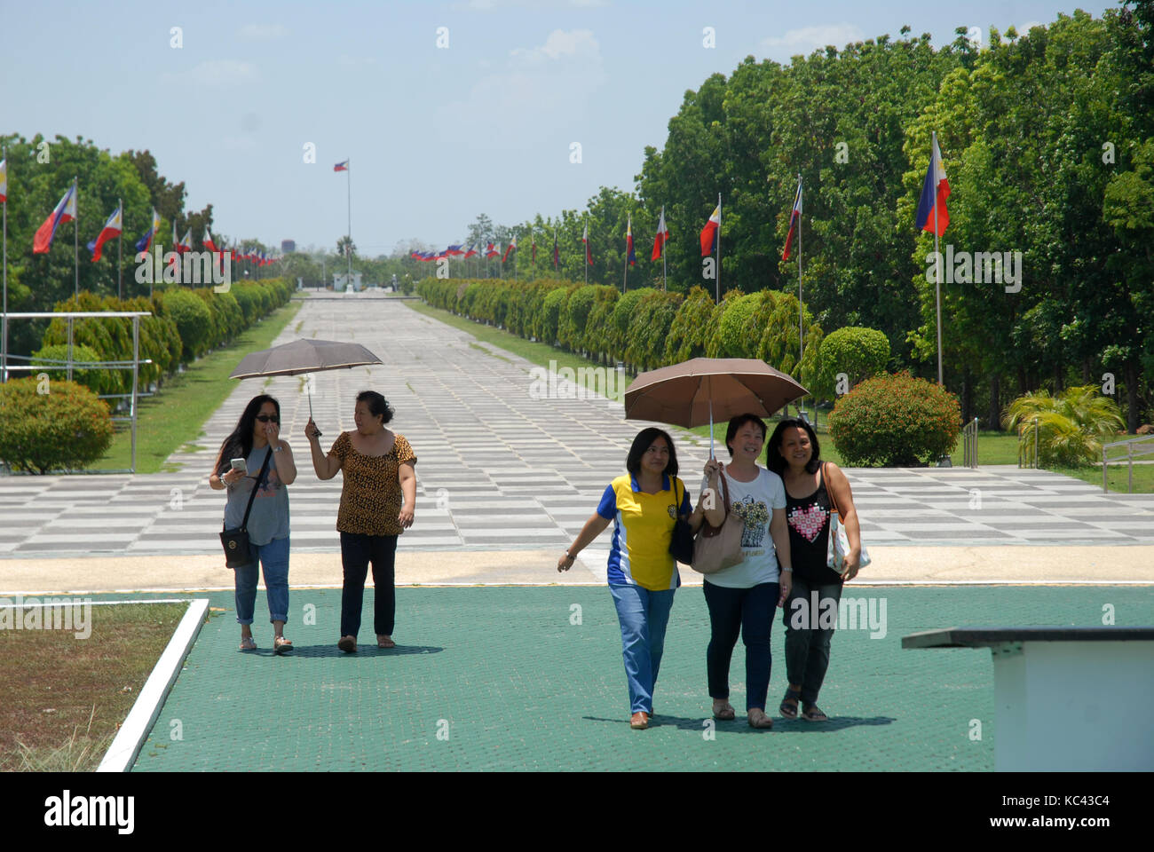 Battling Bastards of Bataan Memorial, Capas National Shrine, in Capas ...