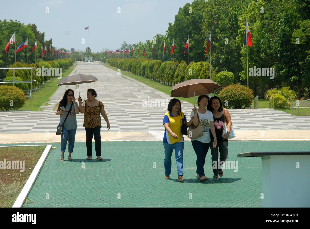 Battling Bastards of Bataan Memorial, Capas National Shrine, in Capas ...