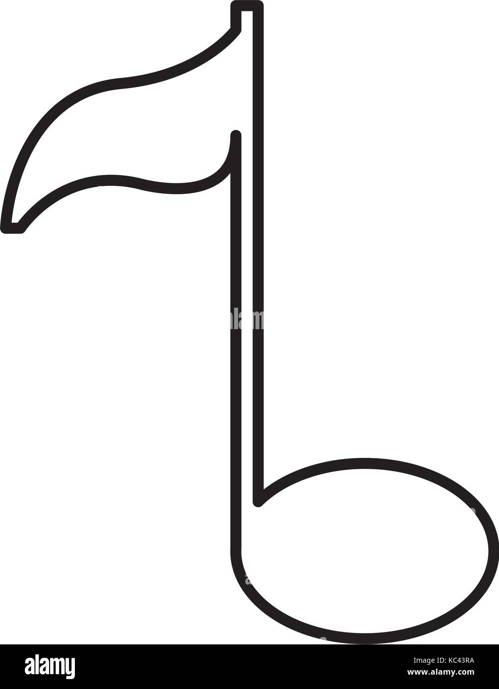 Music note symbol Stock Vector Image & Art - Alamy