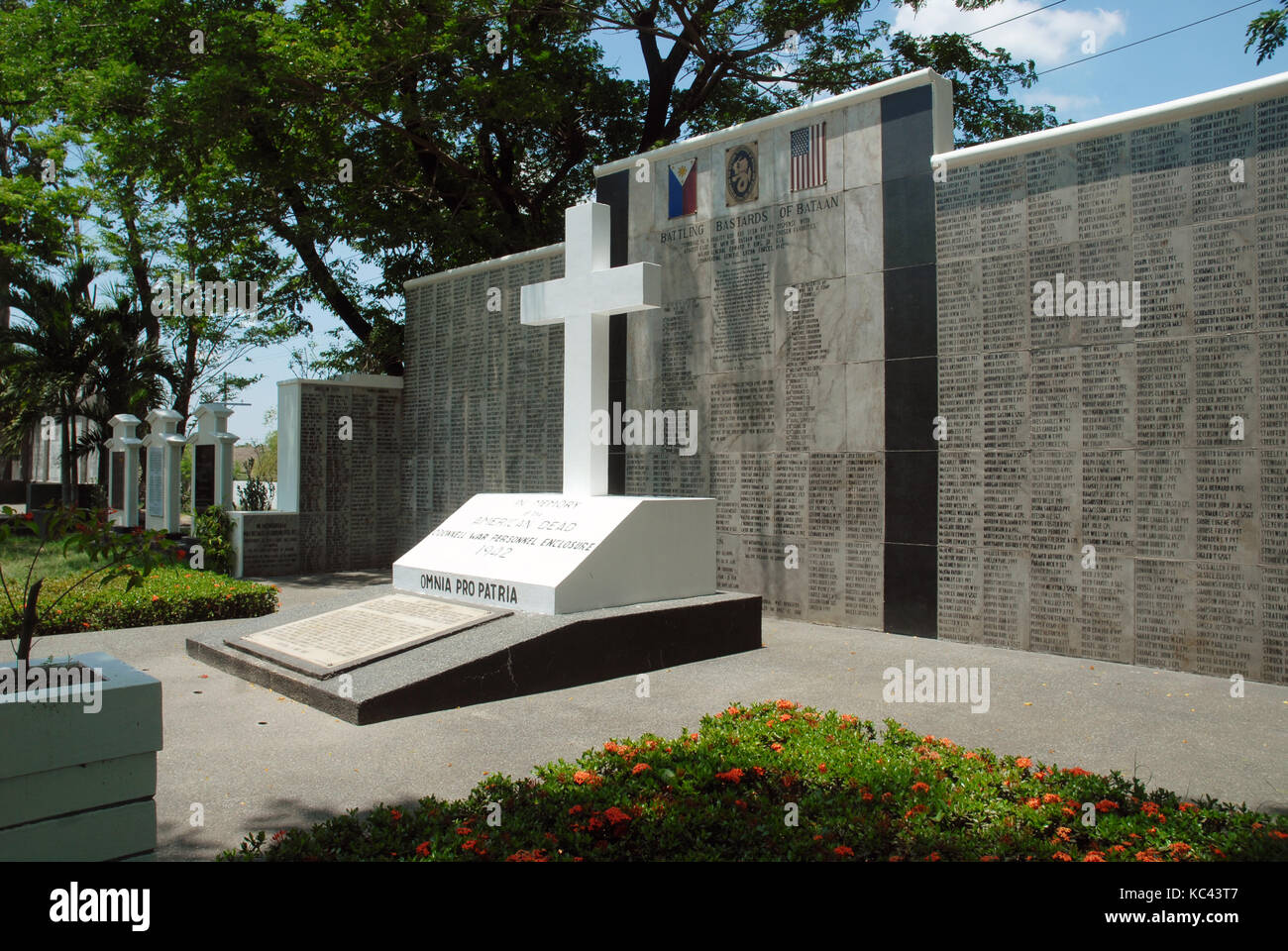 Battling Bastards of Bataan Memorial, Capas National Shrine, in Capas ...