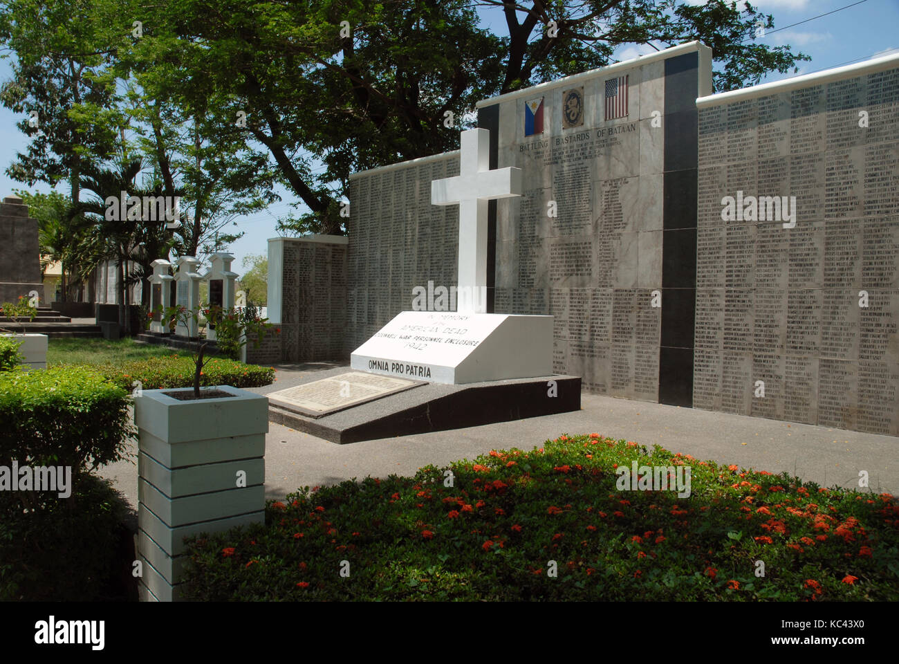 Battling Bastards of Bataan Memorial, Capas National Shrine, in Capas ...