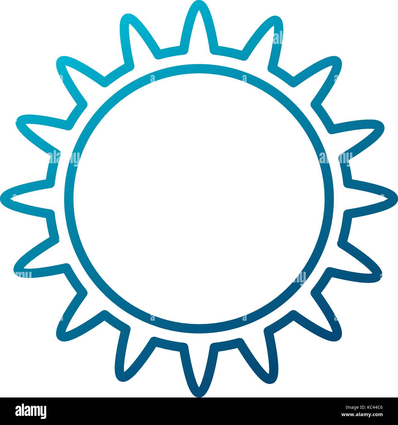 Sun isolated symbol Stock Vector Image & Art - Alamy