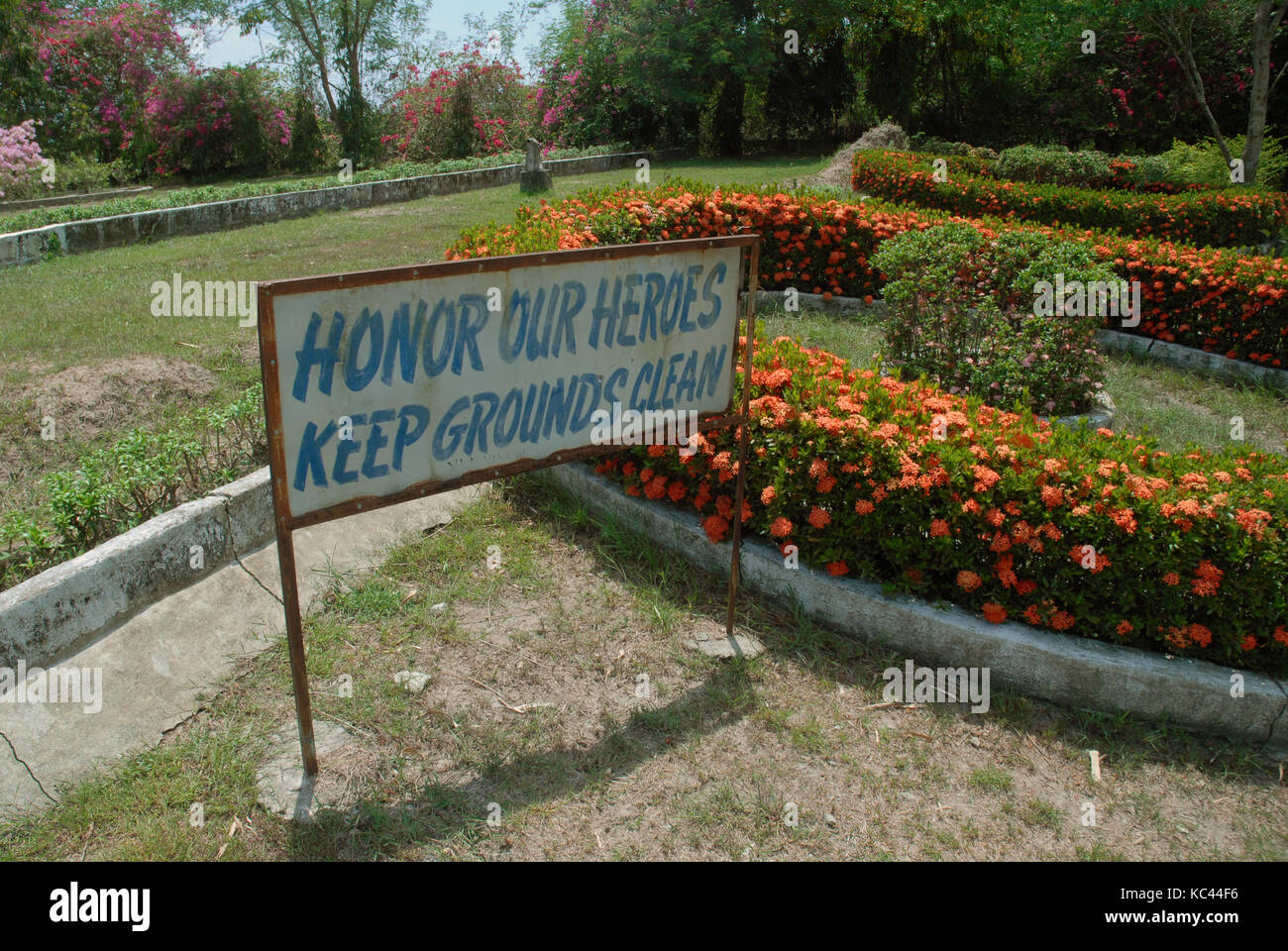 Battling Bastards of Bataan Memorial, Capas National Shrine, in Capas ...